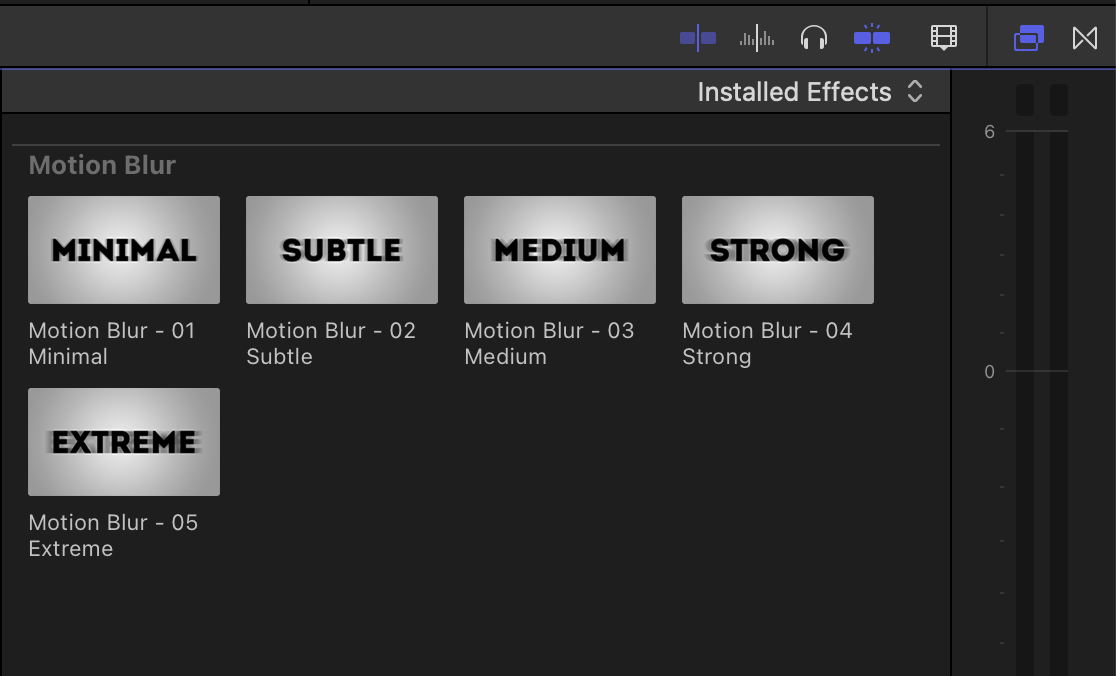 FREE Motion Blur Effect